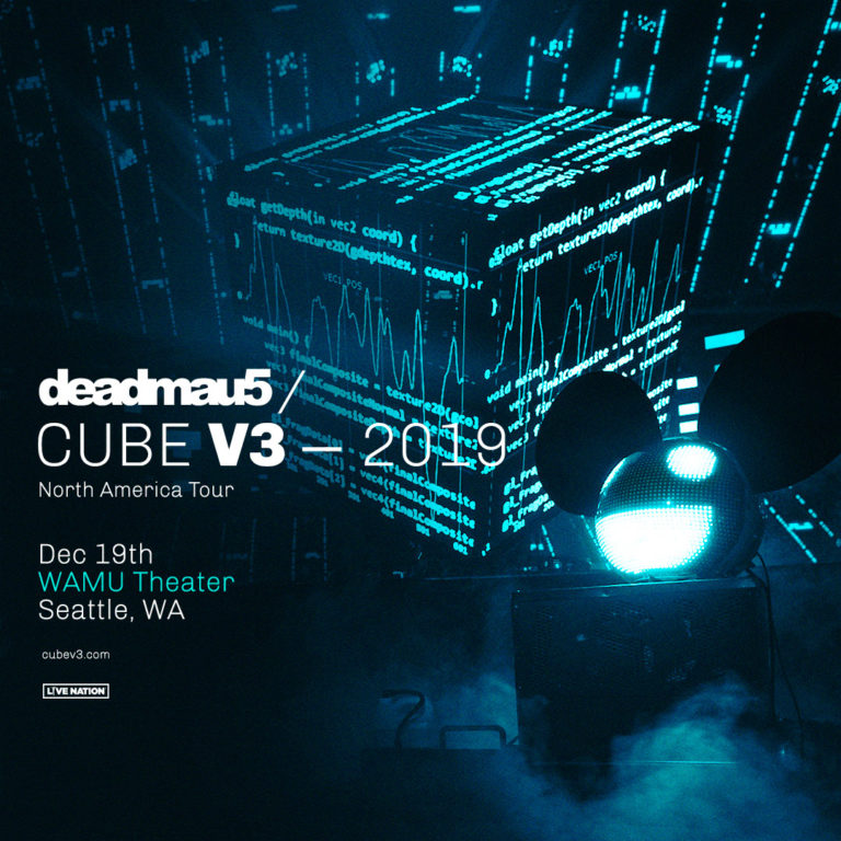 deadmau5 bringing 'cube v3' tour to Seattle in December