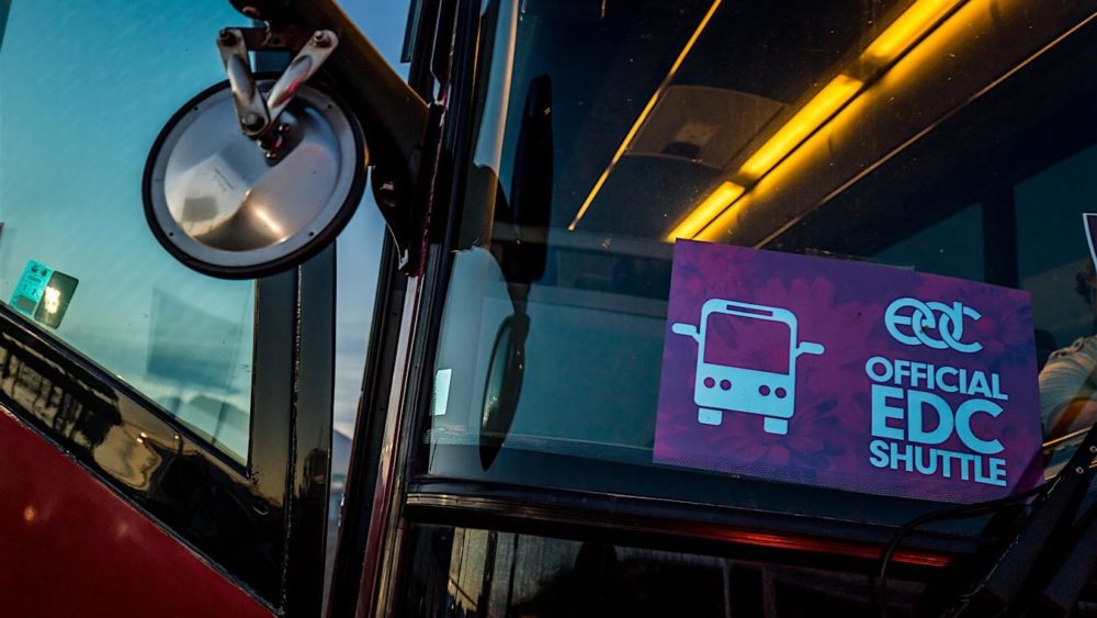 EDC Vegas 2020 announces official shuttles