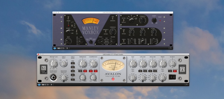 The Battle of the UAD Tube Channel Strips: Avalon vs. Manley