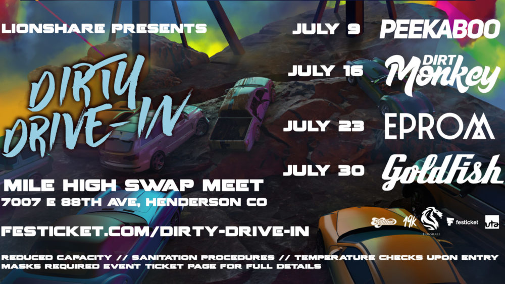 Four-part drive-in rave announced in Denver