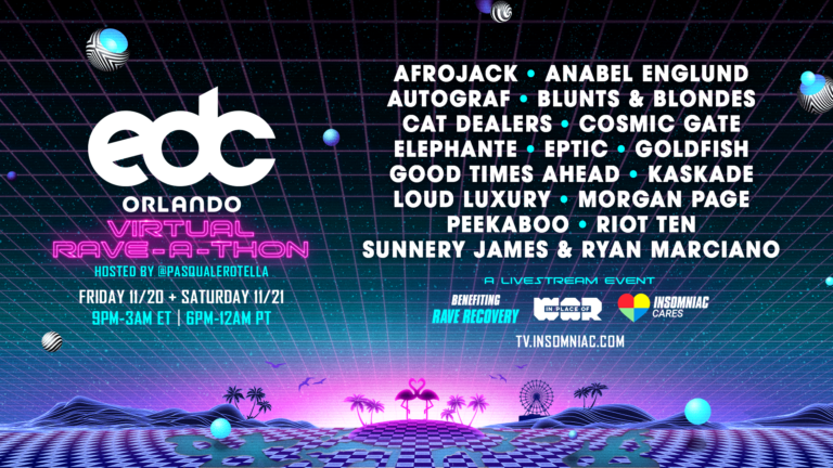 EDC Orlando virtual rave-a-thon happening this weekend