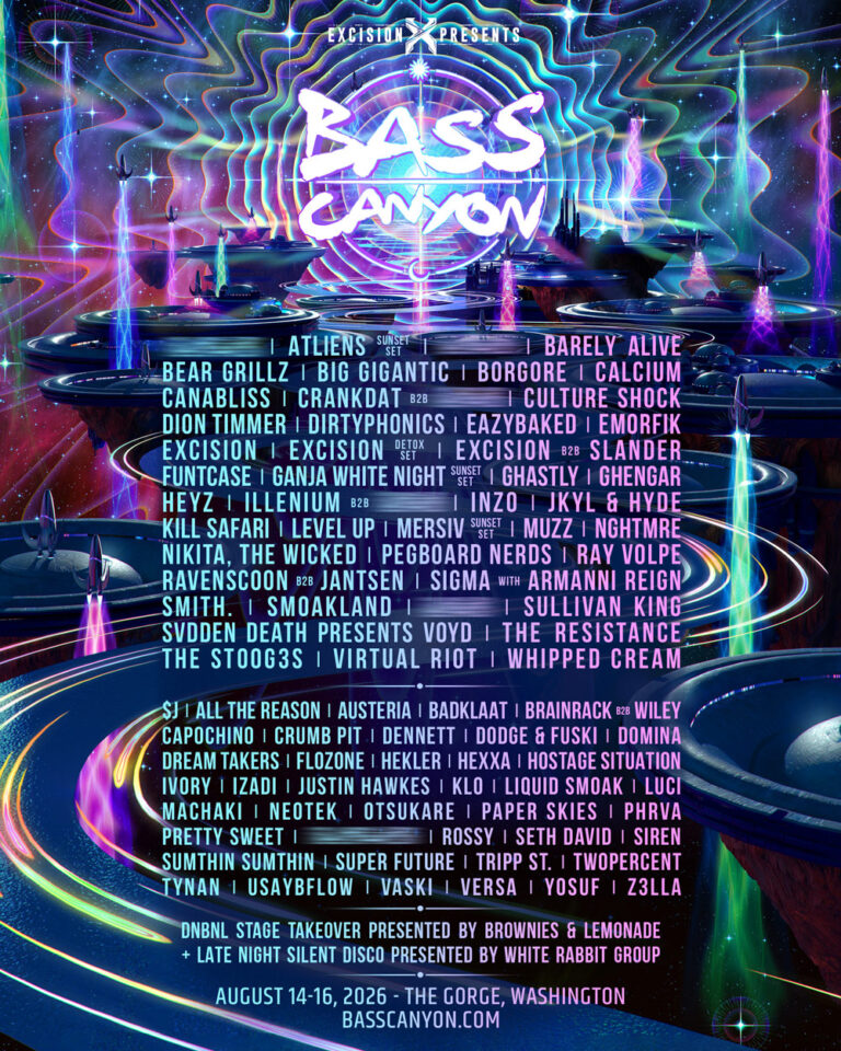 Excision's Bass Canyon returns to the Gorge with Crankdat, Illenium ...